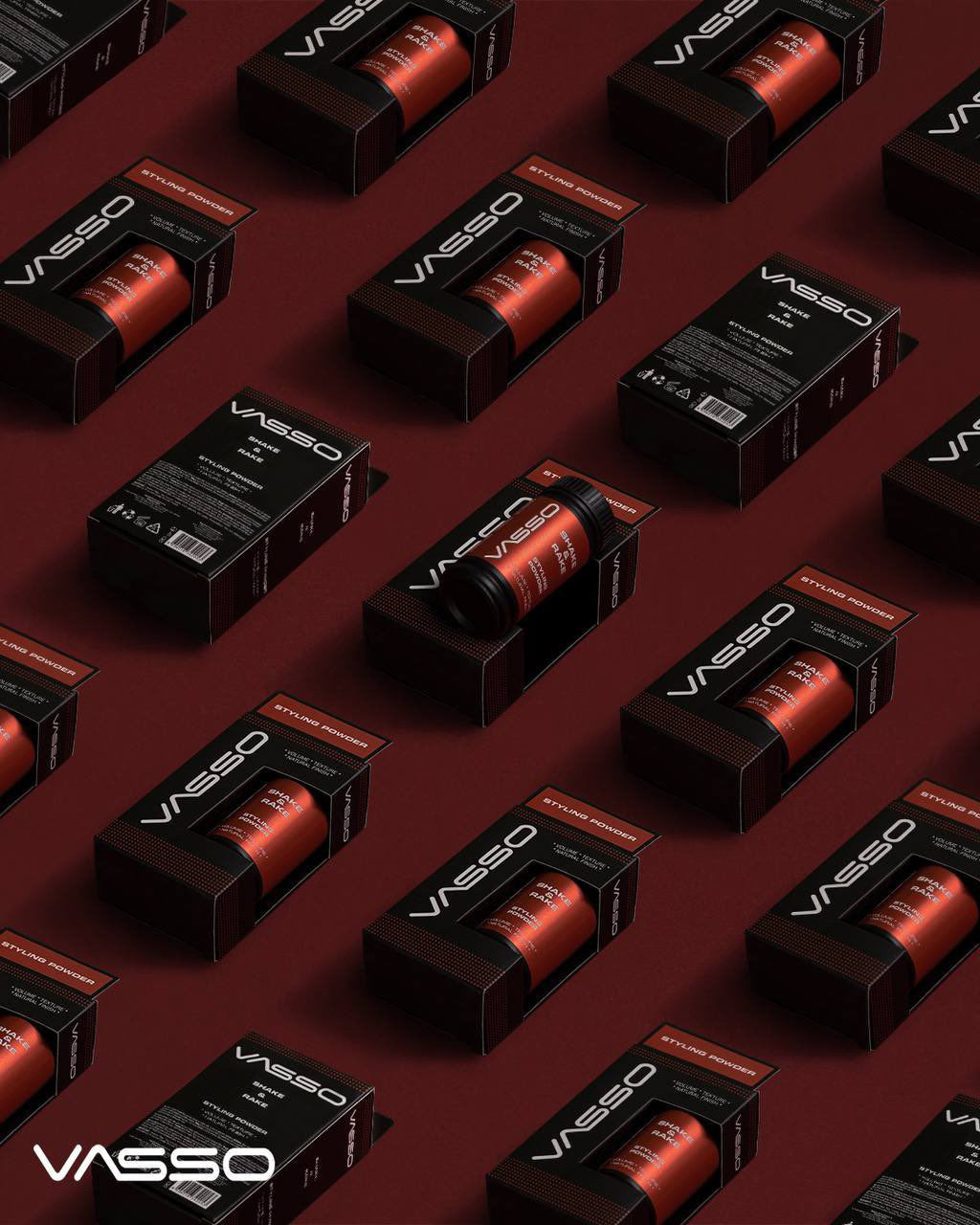 Shake & Rake Mattifying & Volumizing Styling Powder – Vasso USA